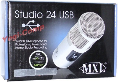 MXL Studio 24 USB Cardioid Mic Microphone NEW! 801813142341| eBay