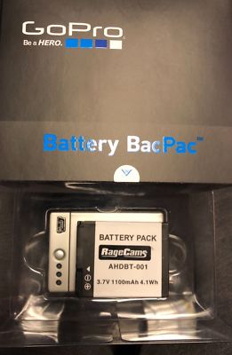 Gopro HD Hero Hero2 Camera BATTERY BACPAC EXTENDED POWER PACK ABPAK-001 ...
