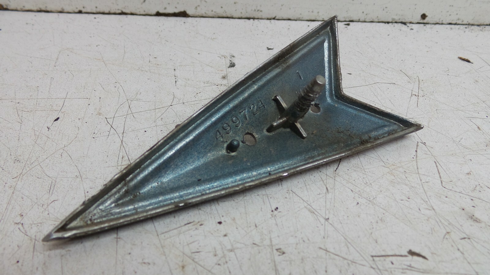 1977-81 PONTIAC FIREBIRD BUMPER COVER ARROWHEAD NOSE PANEL EMBLEM ...