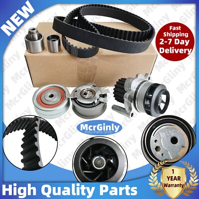 Water Pump Timing Belt Kit For VW Golf Jetta Tiguan AUDI A3 A5 Diesel ...