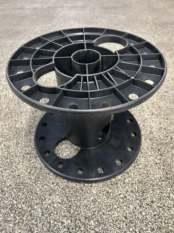 Empty Plastic Wire Spools. Carris Reels USED for #4, #6, & #8 WIRE ...