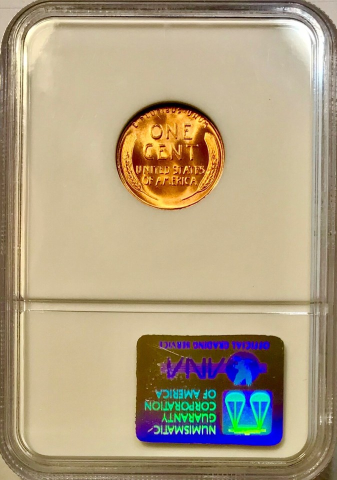 1954-D Lincoln Wheat Cent NGC MS67 Rich Lustrous Copper Red PCGS List ...