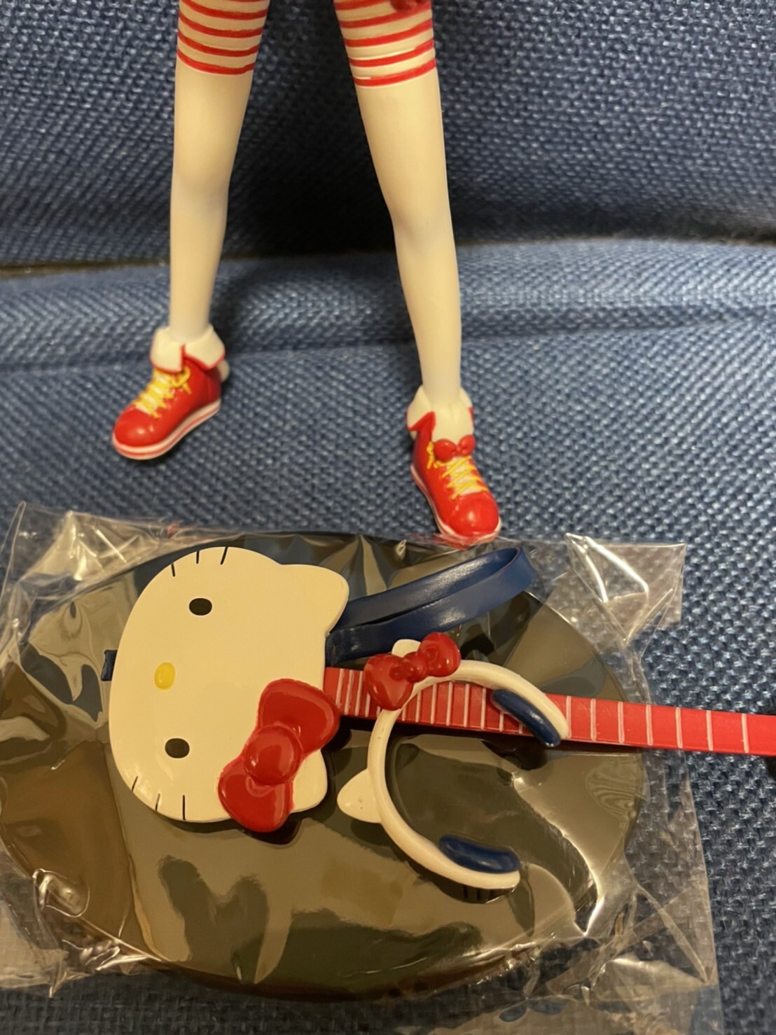 Hello Kitty to Issho With Hello Kitty Figure KEI's Kittyler "RIO ...