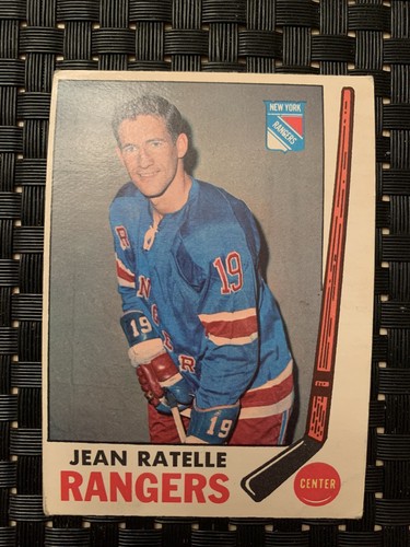 1969-70 O-Pee-Chee Jean Ratelle #42 New York Rangers - Excellent ...