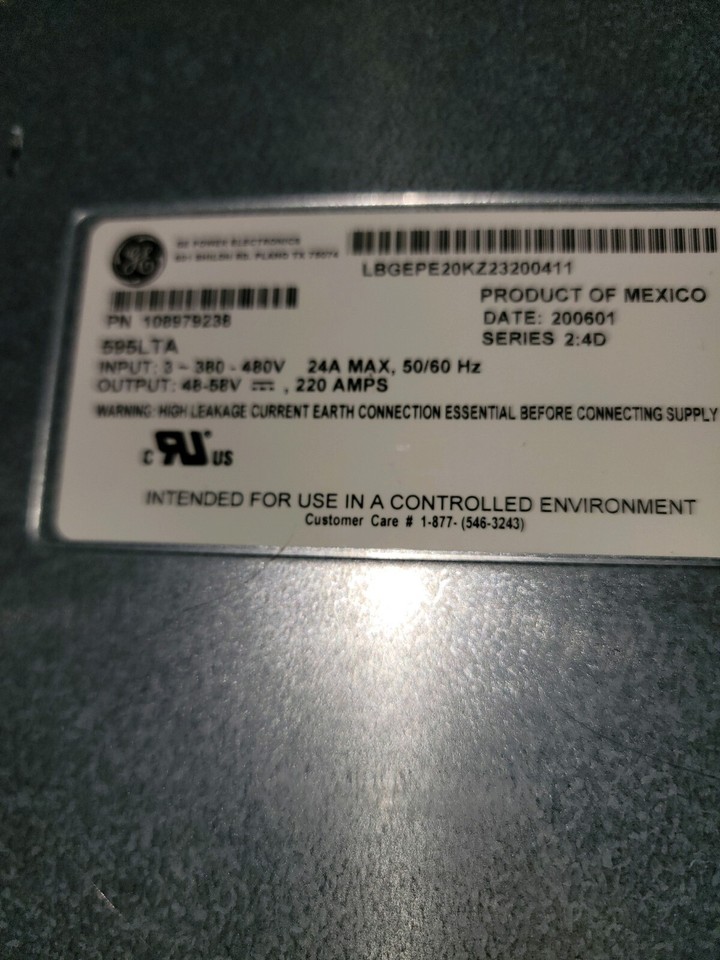 GE/ABB 595LTA RECTIFIER IN THE BOX. Rectifier Power Unit 108979238 | eBay