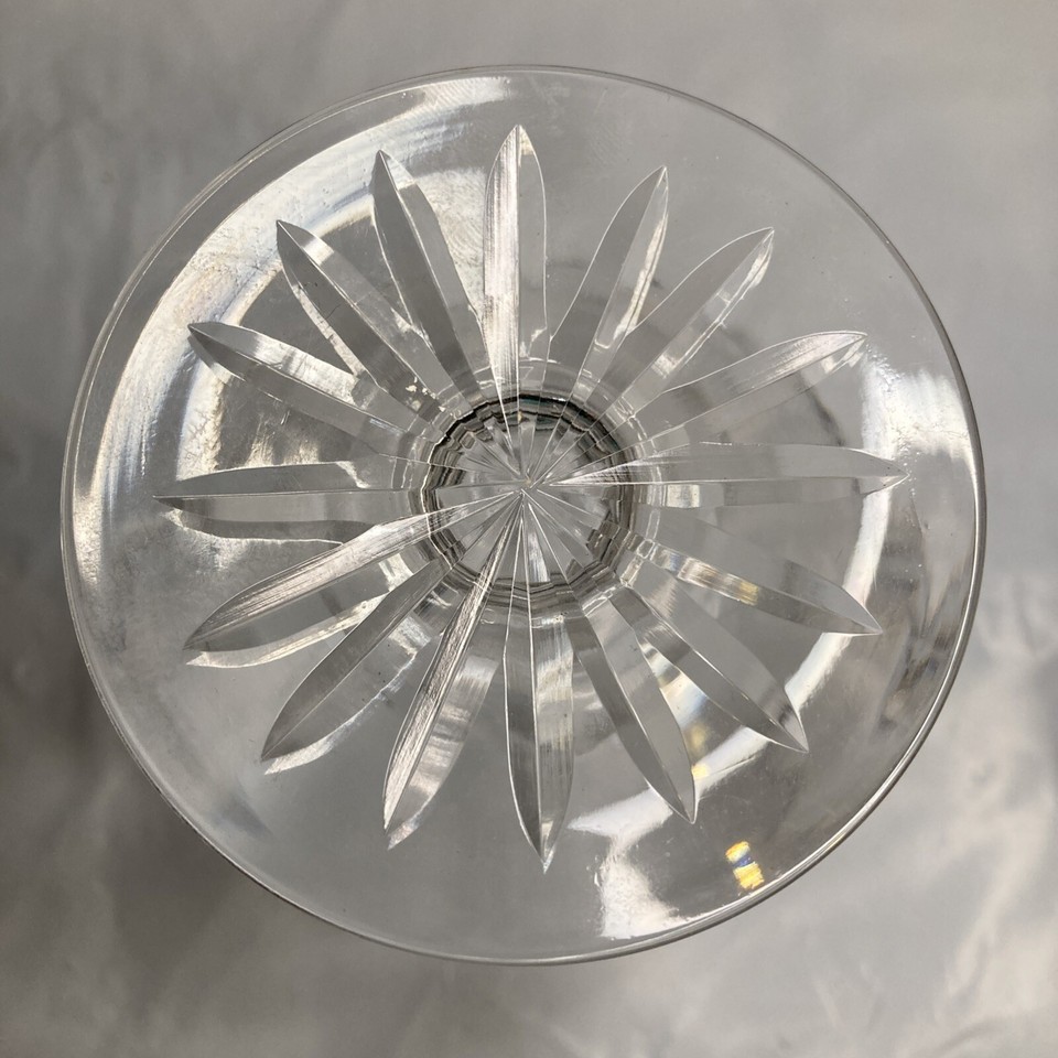 Signed WATERFORD CRYSTAL LISMORE BRANDY SNIFTER 5-1/4" Footed Balloon ...