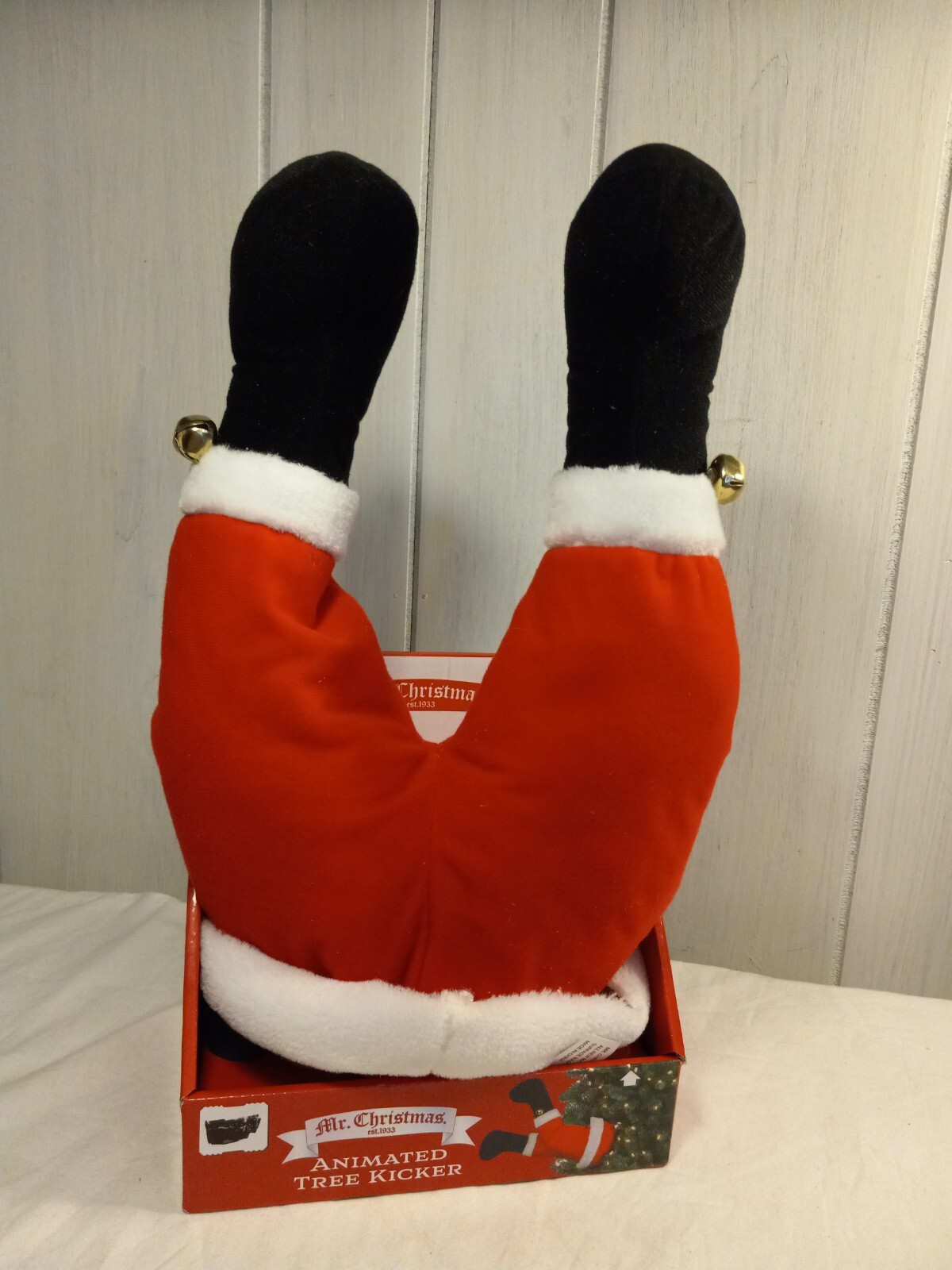 NEW Mr. Christmas Animated Christmas Leg Kickers 16” Santa Holiday ...
