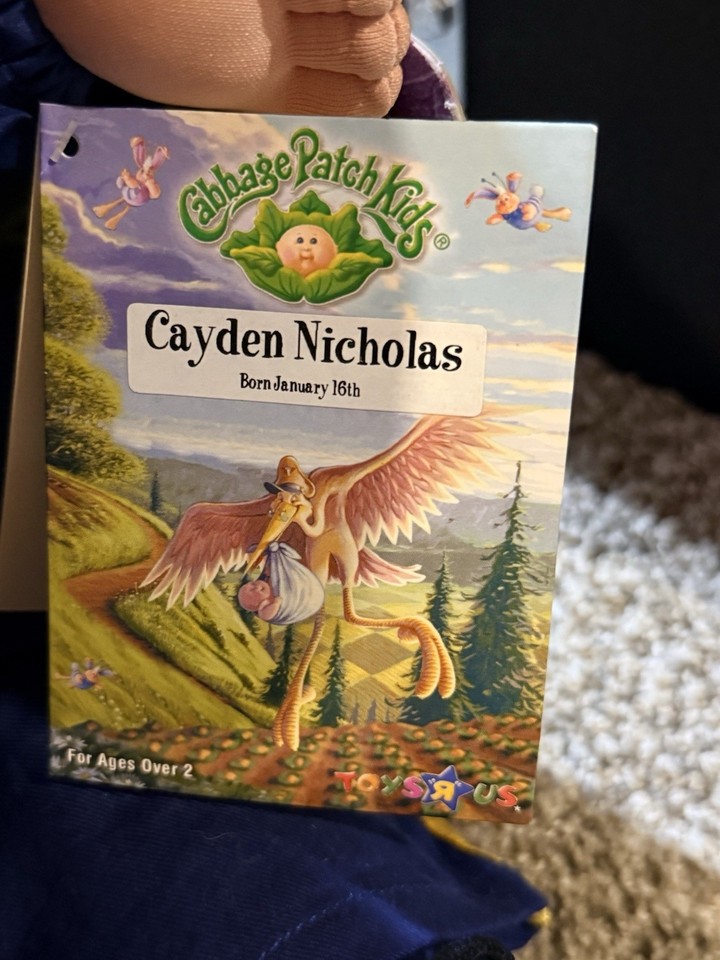 Cabbage Patch TRU 2001 First edition Boy Doll Police Uniform 🩵 | eBay