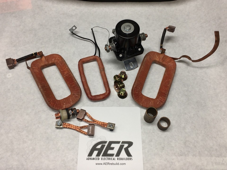 Ford 2N 9N 8N Tractor Starter 12 Volt Conversion Rebuild Repair Kit ...