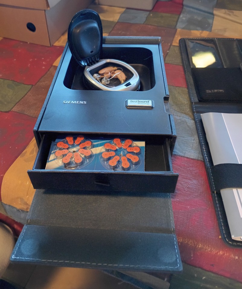 Siemens Pure 7 Mi RIC (1 Pair) With Carrying Case and Original Box | eBay