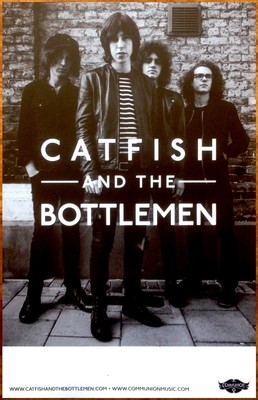 CATFISH AND THE BOTTLEMEN The Balcony Ltd Ed RARE Tour Poster +BONUS ...