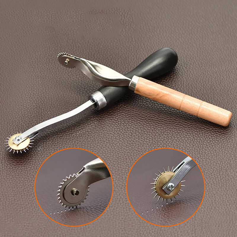 Sewing Tool Kit accessories Handle Practical Serrate Edge Pattern ...
