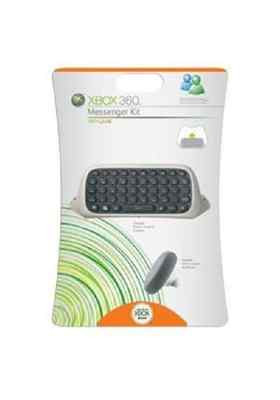 Official Microsoft Xbox 360 Headset & Keyboard Messenger Kit Chat Pad ...