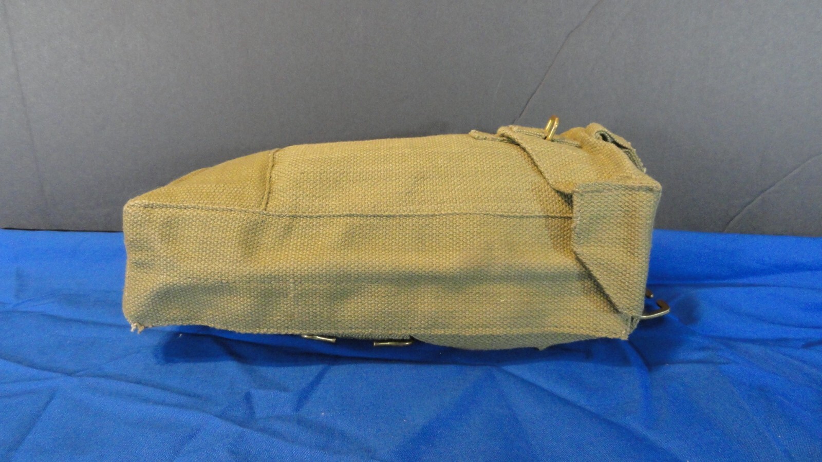 Vintage Belgian Army M51 Ammo Pouch Canvas Equipment Bag WW2 37 Pattern ...