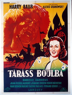 DANIELLE DARRIEUX H. BAUR TARASS BOULBA AFFICHE ORIGINALE FRANCAISE ...