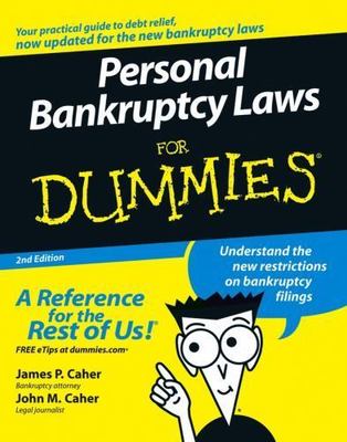 Personal Bankruptcy Laws FD 2e by Caher, James P.; Caher, John M ...