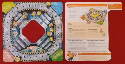 Despicable Me Trouble Board Game Board & Rules REPLACEMENT Part | eBay