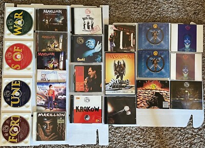 Fish Marillion. Fish Solo. Collectors CD Lot! DVD. Rare! Live. Studio ...