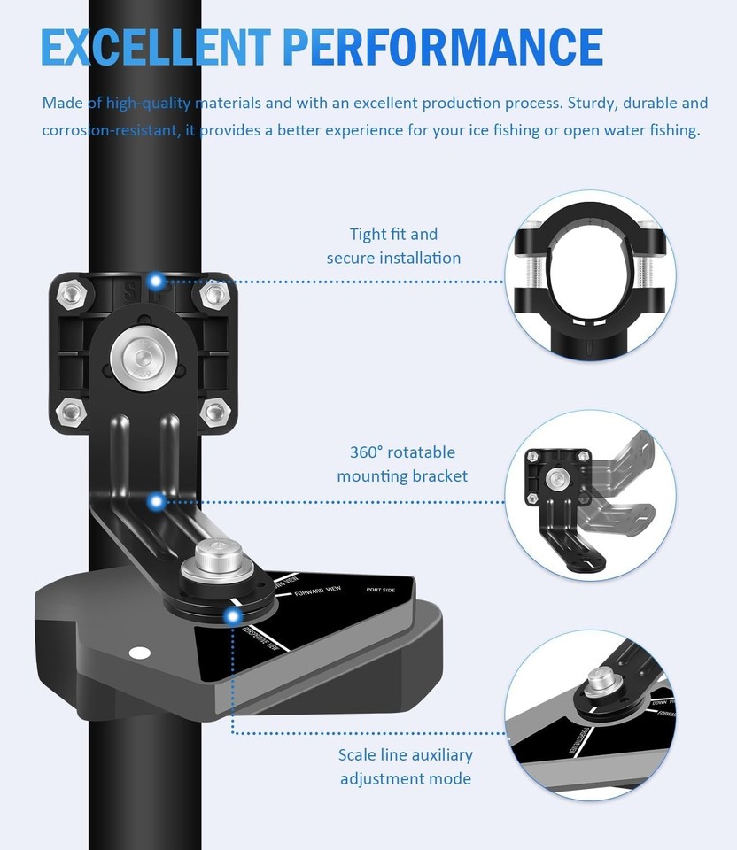 010-12970-00 Transducer Perspective Mode Mount for Panoptix LiveScope ...