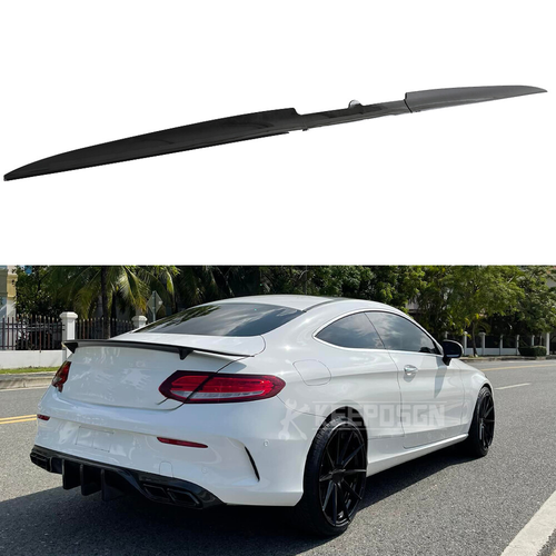Rear Trunk Rear Roof Spoiler Wing For Mercedes Benz W204 C250 C300 C63 ...