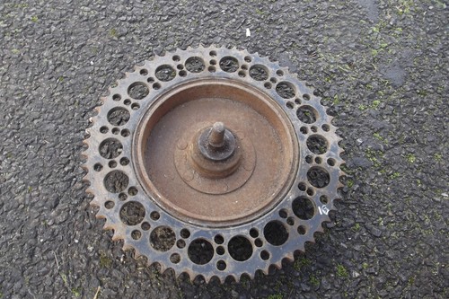 BSA A65 A50 A7 A10 B31 B33 QD TYPE REAR BRAKE DRUM AND 62T REAR ...