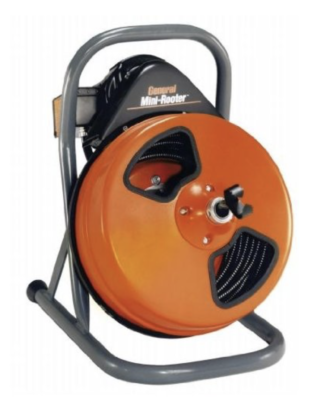 NEW! GENERAL PIPE CLEANERS MINI-ROOTER, MR-C, 50' x 1/2" CABLE ...