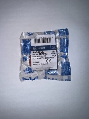 GE P9B10VN - General Electric Switch Contact Block | 1PCS | NEW ...