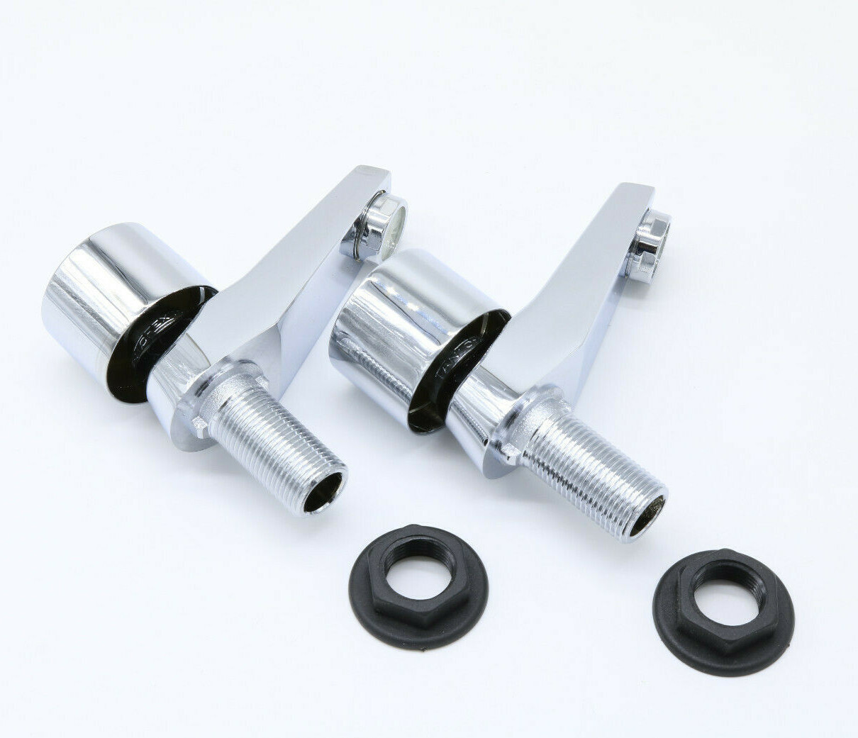 Tantofex Tantadisc Basin Pillar Taps Chrome 15151 - Pair NOS | eBay UK