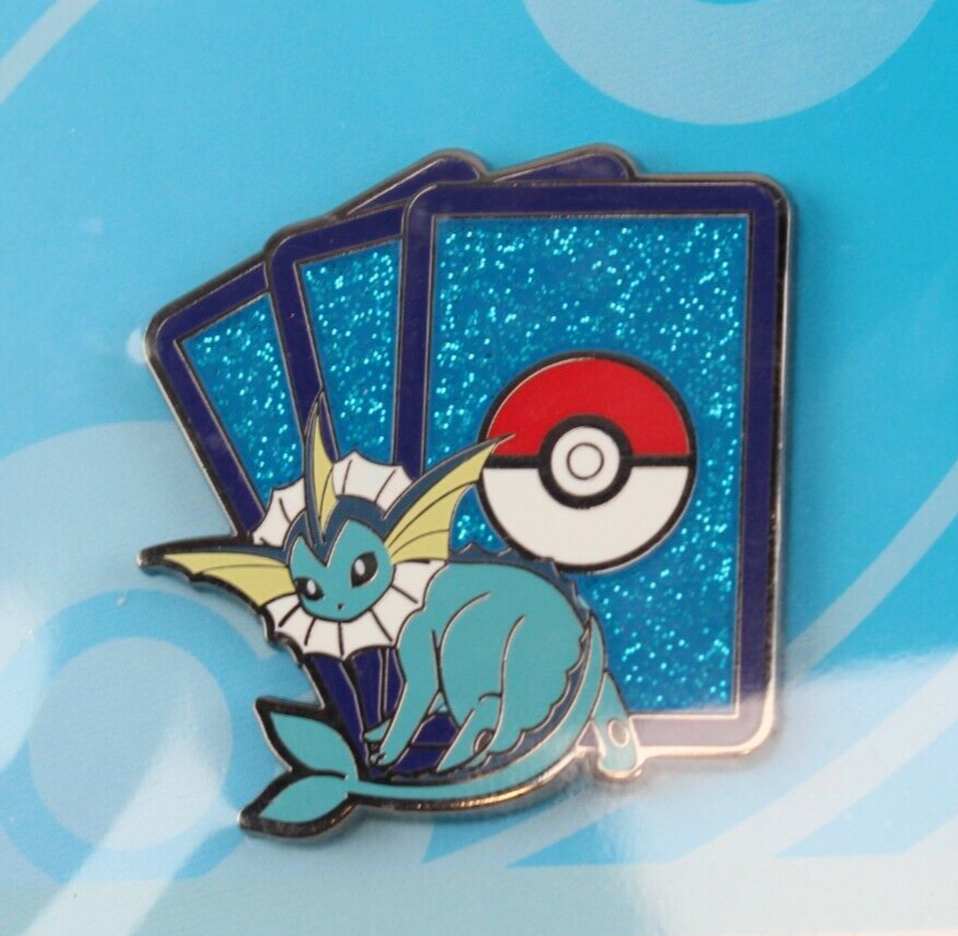 Official Pokemon TCG Play Lab Vaporeon Eevee Pin Naic 2024 Convention ...