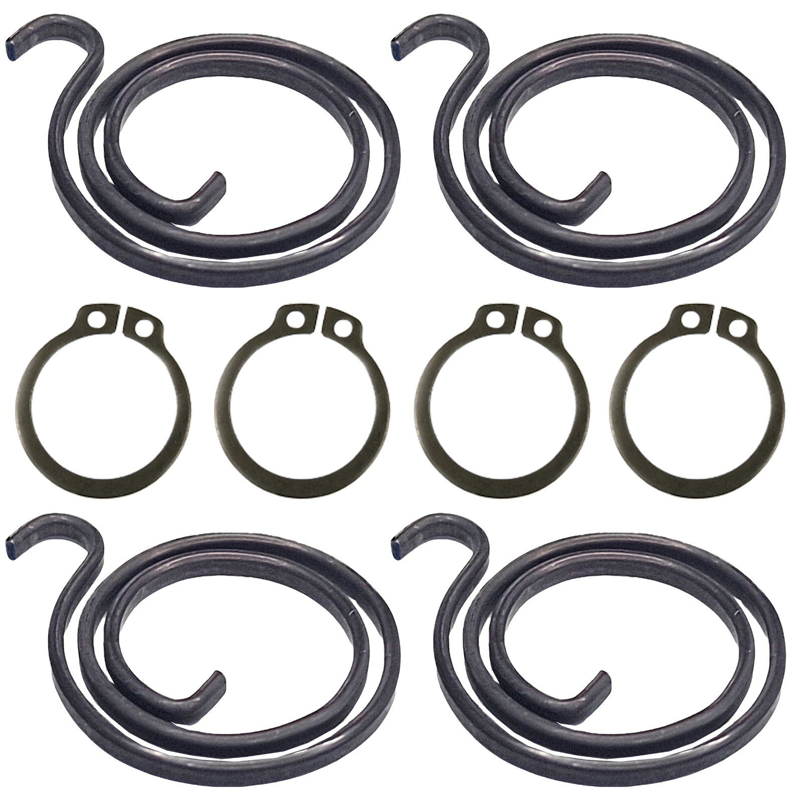 1.8mm Thick Door Handle Springs Repair Kit ( 4 x 2.25 Turn plus 4 ...