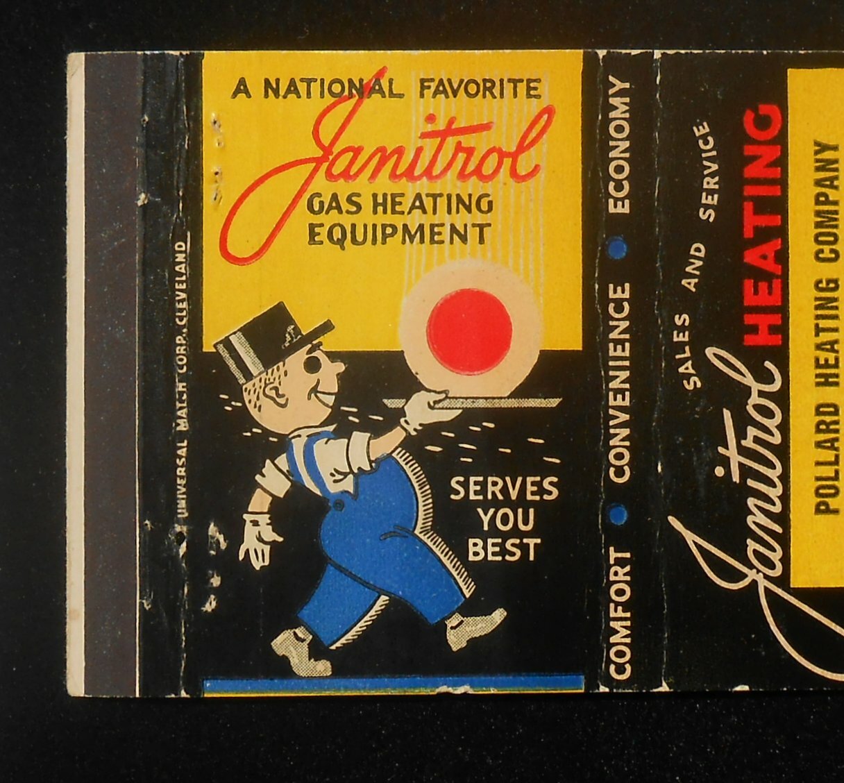 1940s Janitrol Gas Heating Equipment Pollard Company Newport Ave ...