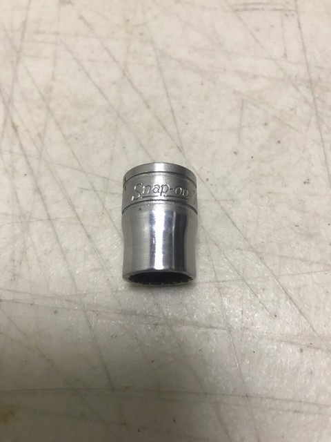 Vintage Snap-on F141 3/8" Drive 7/16" 12 Point Standard Shallow Socket ...