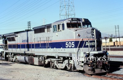 RAILROAD PRINT AMTRAK GE P32-8 PASS LOCOMOTIVE #505 V2 PAINT | eBay