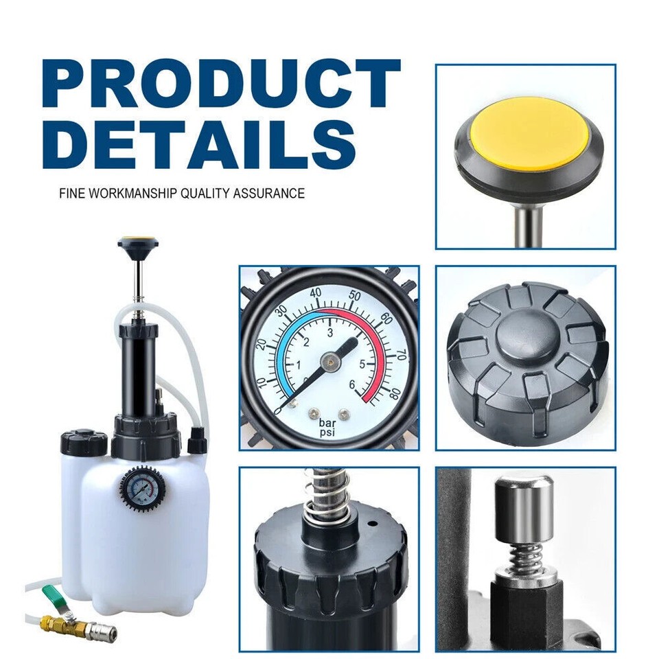 3L Transmission Oil Filling Tool System Fluid Pump Manual W/8pcs ATF ...