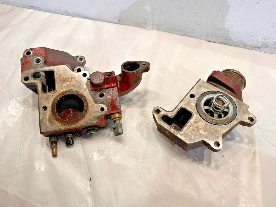 Cummins ISX DOHC Diesel Engine Thermostat Housing Assembly 3682667 OEM ...