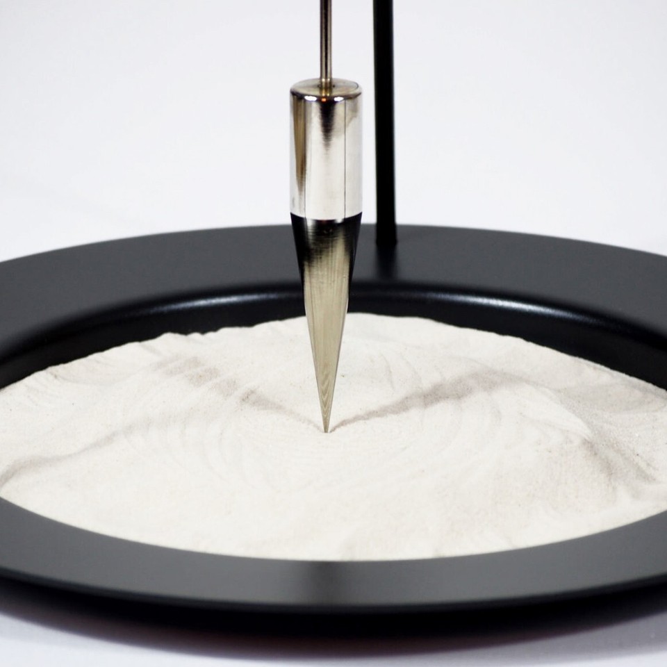Naef Sand Pendulum standing sandpendulum kinetic art metal sculpture ...