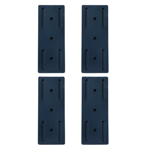 20Pcs Power Outlet Fixer Rack Wall-mounted Sockets Storage Holder (Dark ...