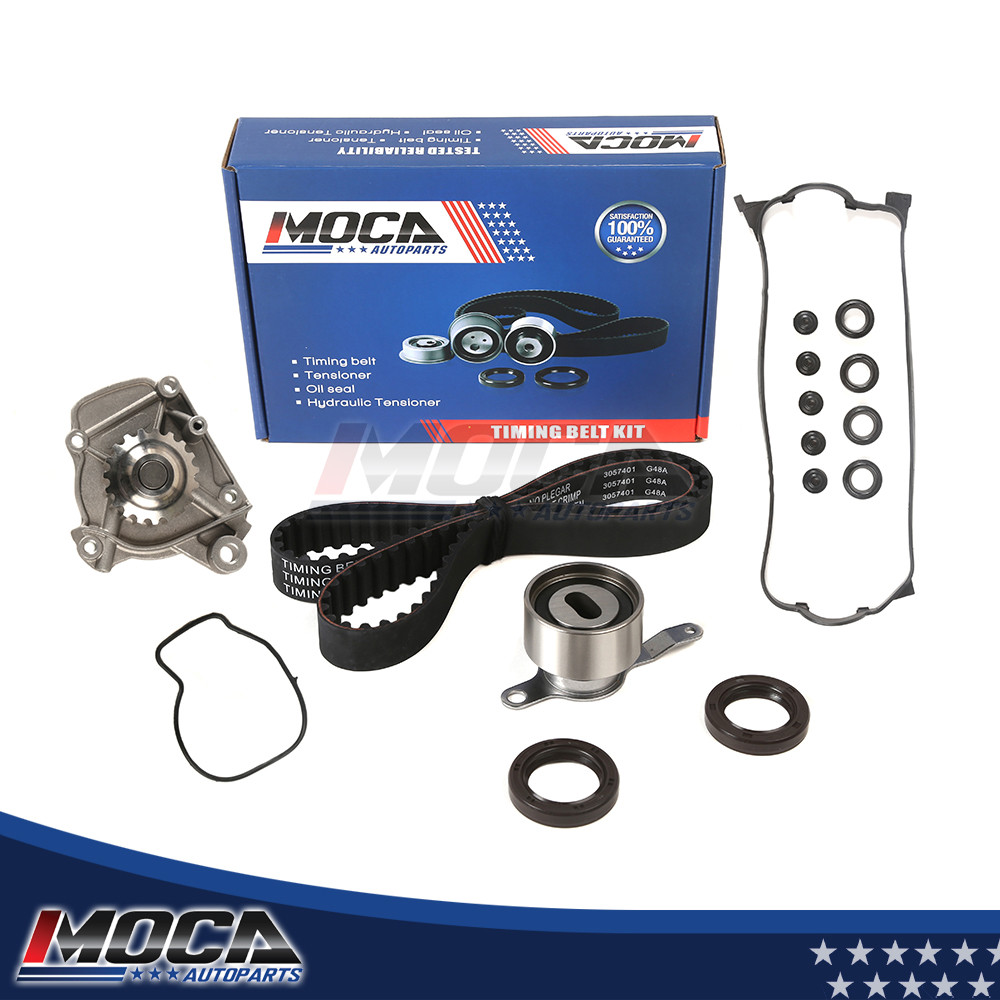 Timing Belt Water Pump Kit Valve Cover Fit 92-95 Honda Civic Del Sol D16Z6