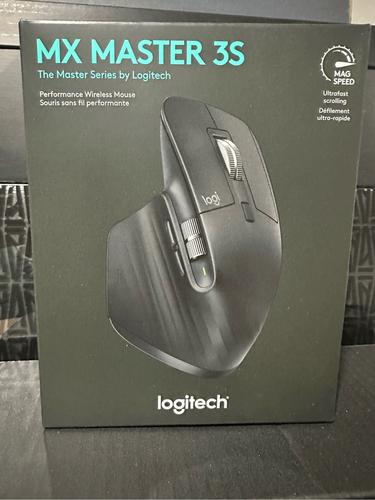 MX Master 3S Wireless Performance Mouse MagSpeed Scroll 910-006557 New ...