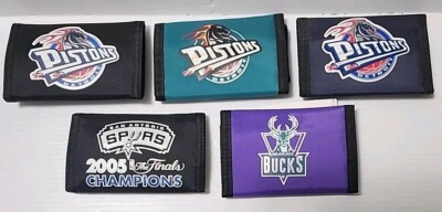 Nylon Trifold Wallet NBA Basketball | eBay