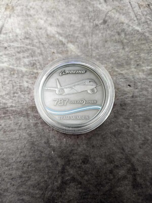 Boeing 787 Dreamliner First Flight Team Member Challenge Coin | eBay