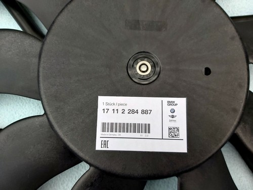 BMW F80 M3, F82 M4, F87 M Radiator Condenser Cooling Fan, NEW, OEM ...