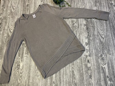 Active life long sleeve gray pullover sweater size medium | eBay