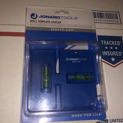 Wall Box Template And Level For Old Work Electrical Boxes, Blue | eBay