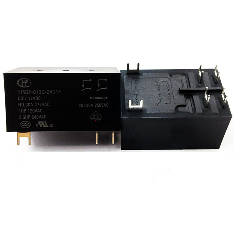 10PCS Power Relay 12VDC 6Pins 30A 277VAC HF92F-012D-2A11F | eBay