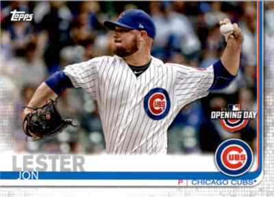2019 Topps Opening Day #20 Jon Lester Chicago Cubs Baseball Card | eBay