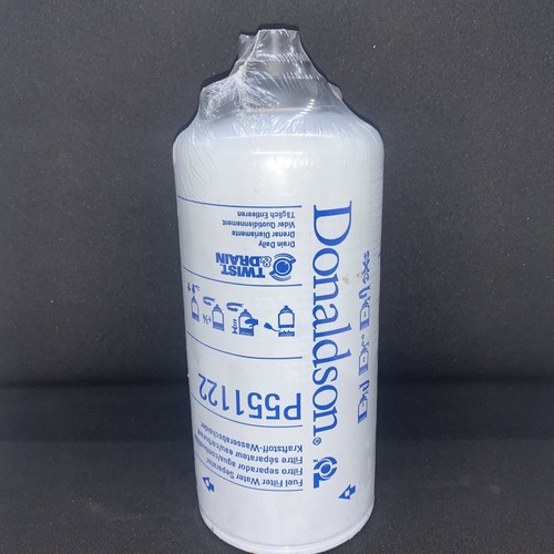 GENUINE NEW DONALDSON FUEL FILTER P551122, WATER SEPARATOR SPIN-ON ...