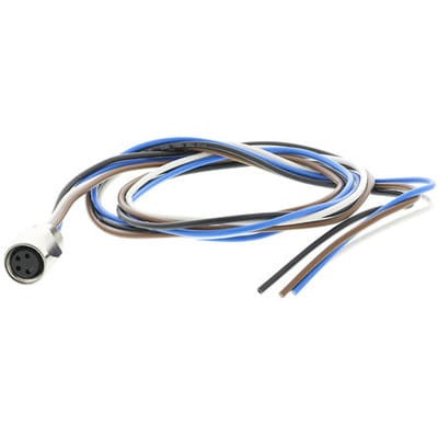 1PC LUMBERG AUTOMATION HIRSCHMANN RKMF 4/0,5M Circular M8 Socket, 4 ...