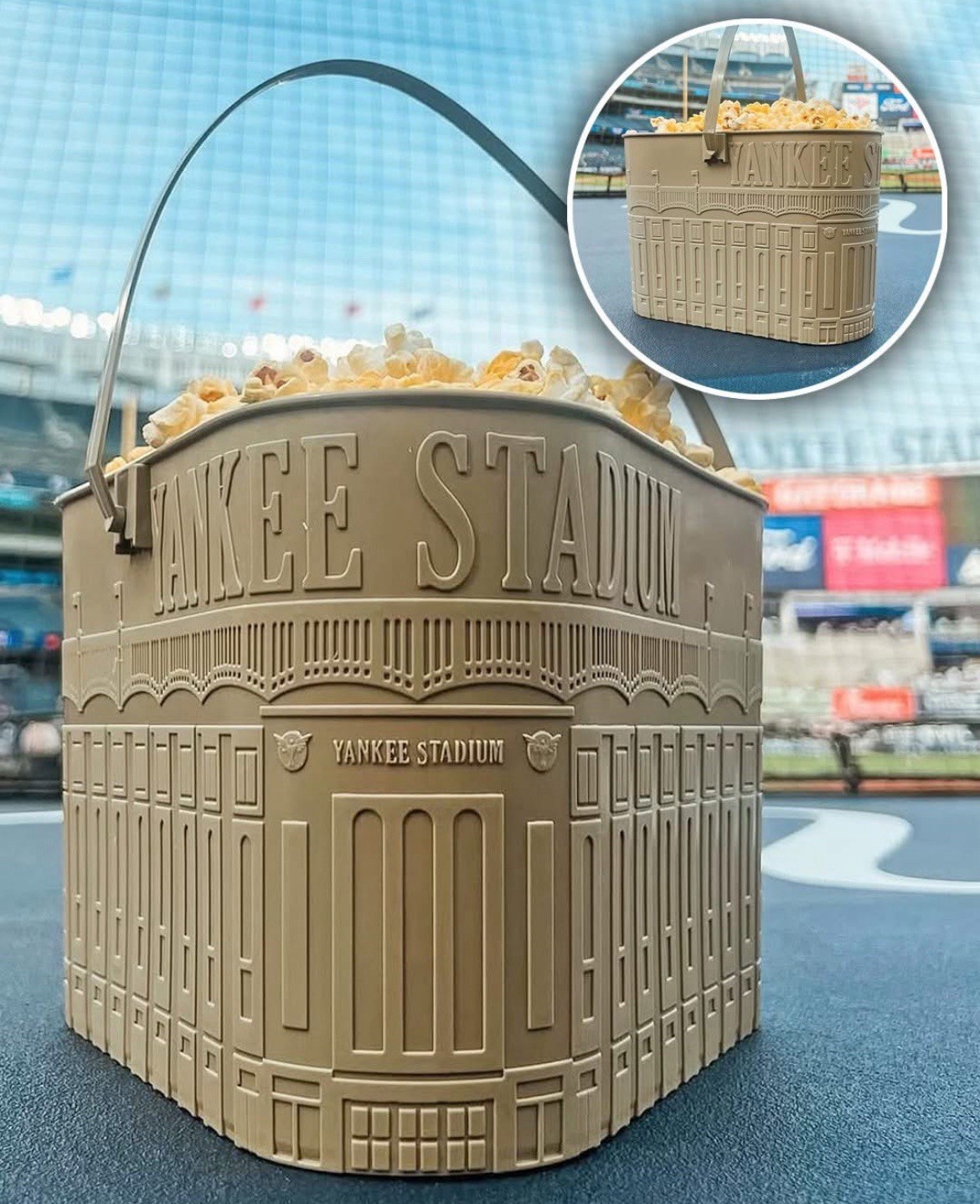 New York Yankees - Yankee Stadium Empty Popcorn Bucket Pail SGA 2025 | eBay