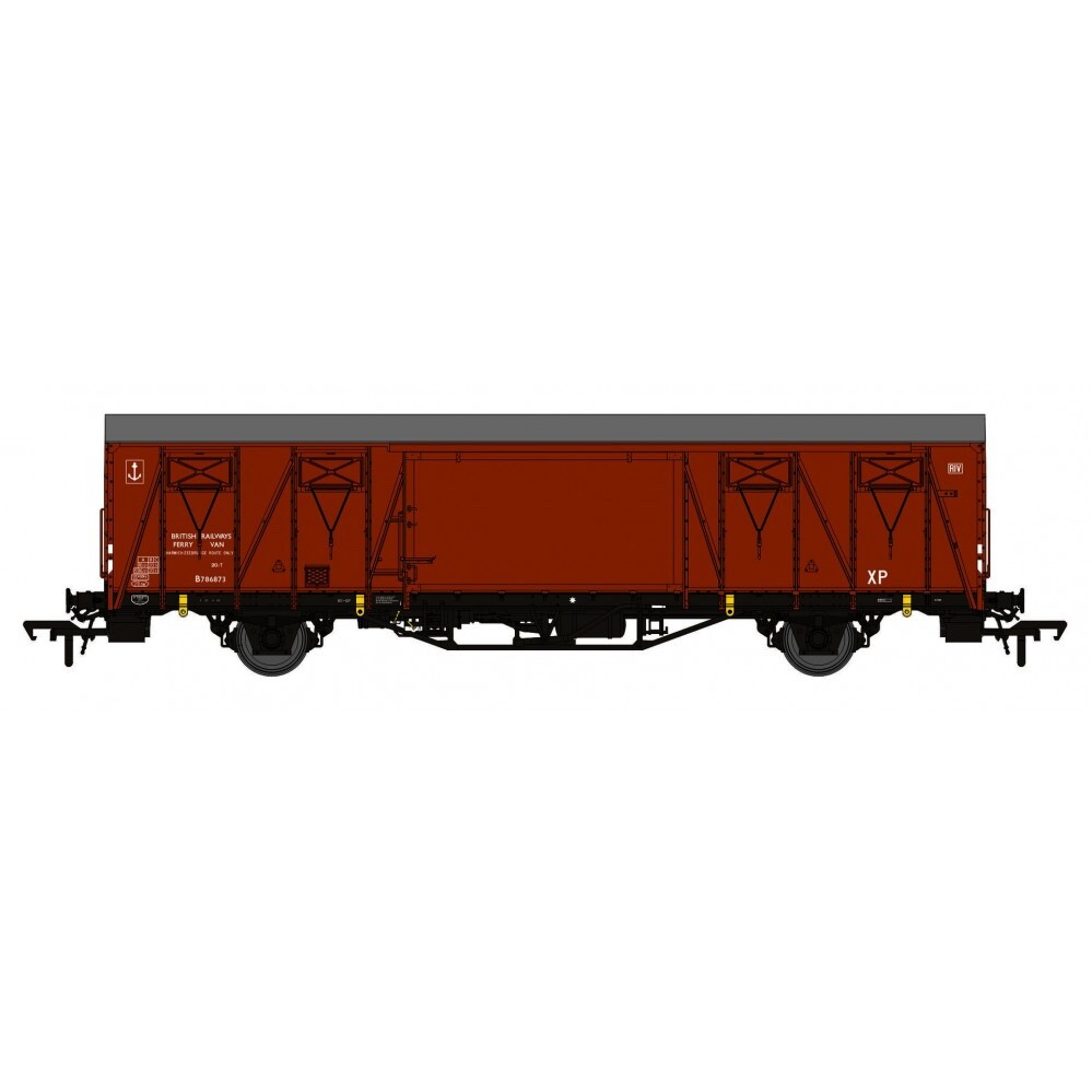 910001 Rapido Trains OO Gauge Dia. 1/227 No. B786873 BR bauxite VIX ...